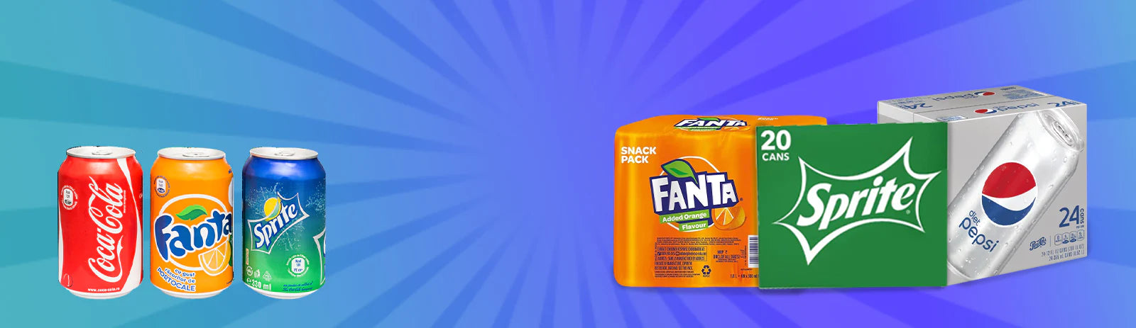 Bulk Soda Packs & Soft Drinks | Custom Treats