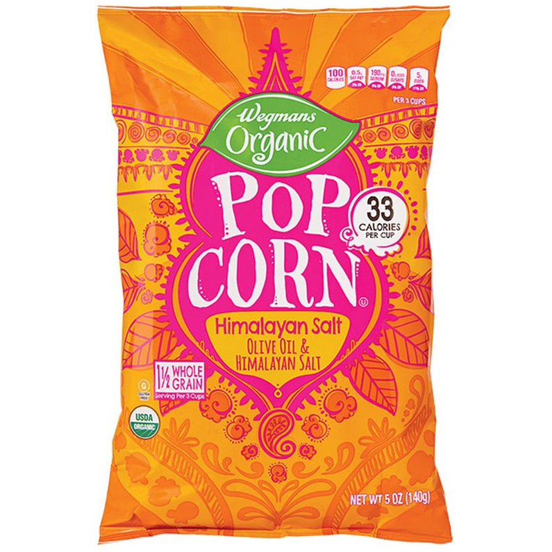 Wegmans Organic Himalayan Salt Popcorn — Custom Treats