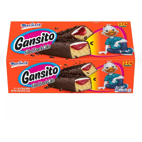 Marinela Gansito Snack Cakes (1.76 oz., 32 pk.) — Custom Treats