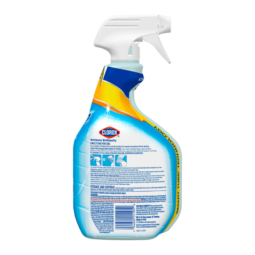 Clorox Plus Tilex Mold and Mildew Remover Cleaner Spray, 32 oz — Custom ...