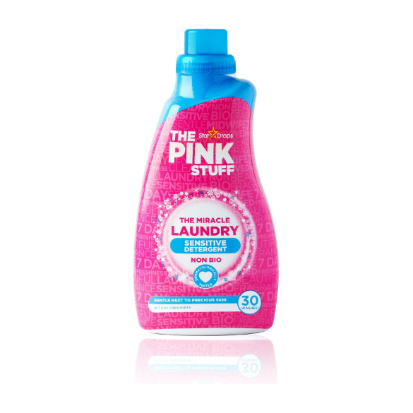 The Pink Stuff, Miracle Liquid Laundry Detergent for Sensitive Skin, 3 ...