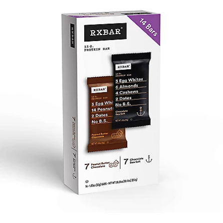 RXBAR Variety Pack (1.83 oz., 14 pk.) — Custom Treats