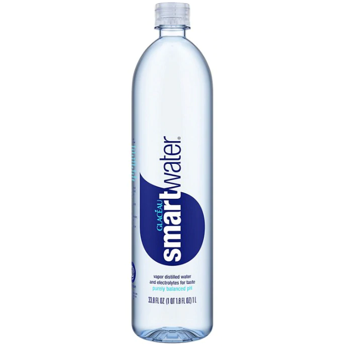 Smartwater 1 Liter — Custom Treats