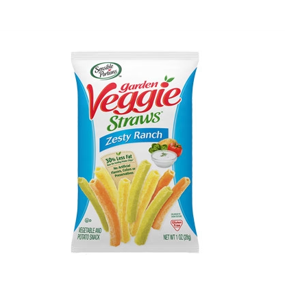 Sensible Portions Garden Veggie Straws Zesty Ranch 1 Oz — Custom Treats